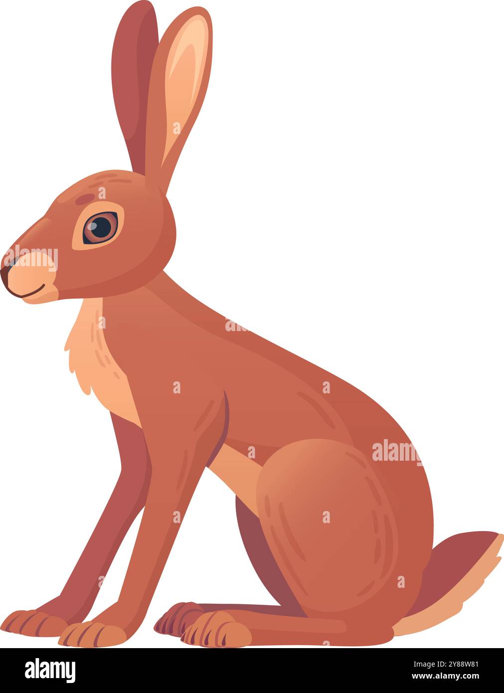 Jack the jackrabbit mascot Stock Vector Images - Alamy