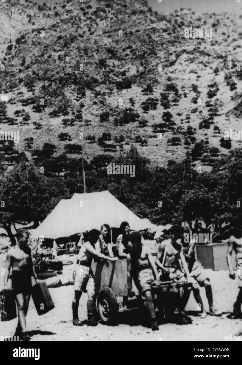 The Situation In Cyprus -- The No. 45 Commando unit, Royal Marines ...