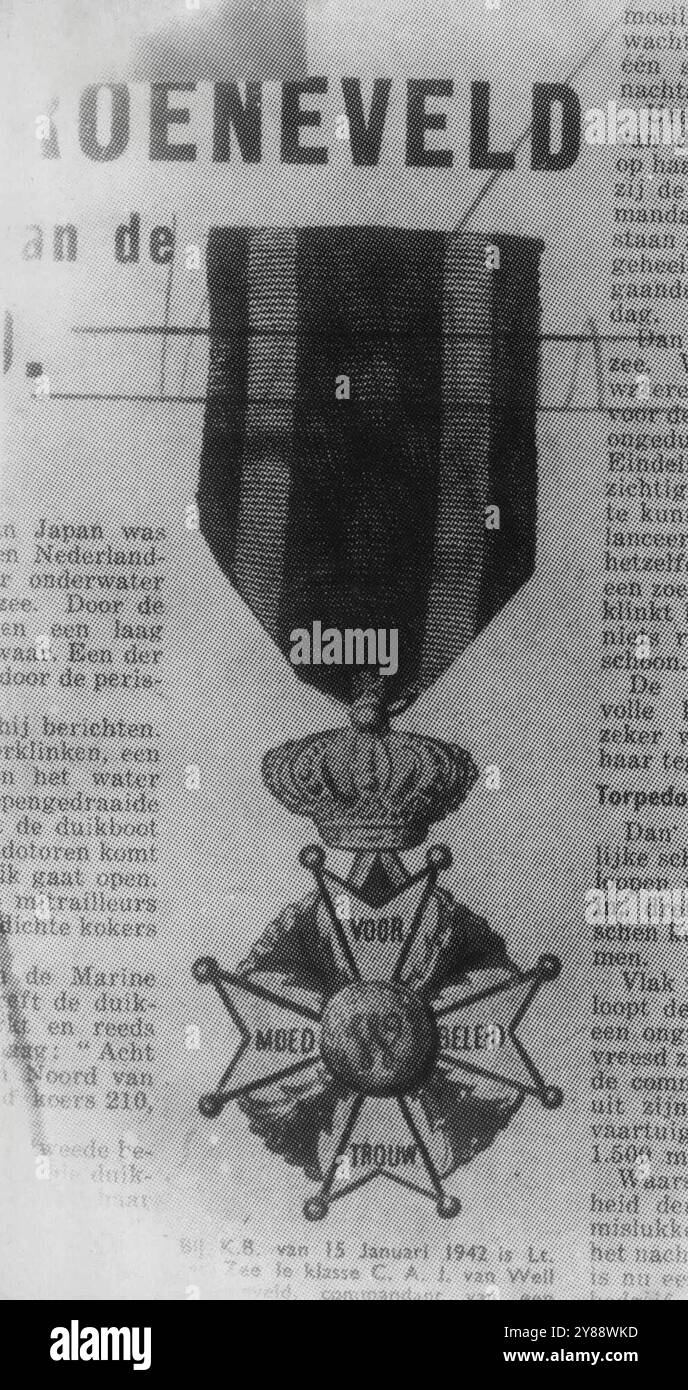 Utch V.C. For Heroic Amboin Soldier -- The Military Willems Order, the ...
