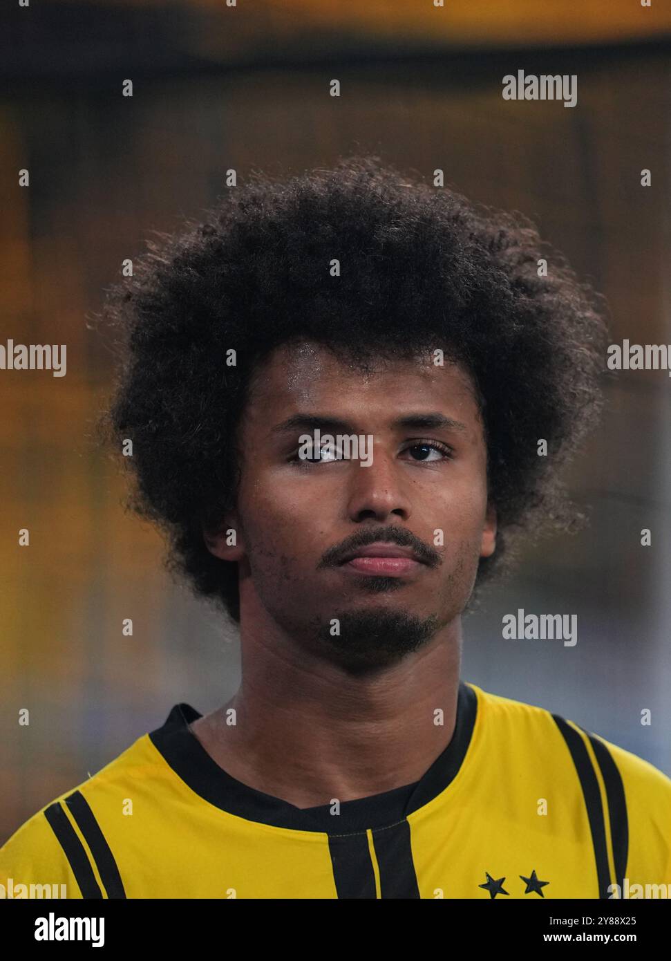Dortmund, Germany. 1 October, 2024. Karim Adeyemi of Borussia Dortmund ...