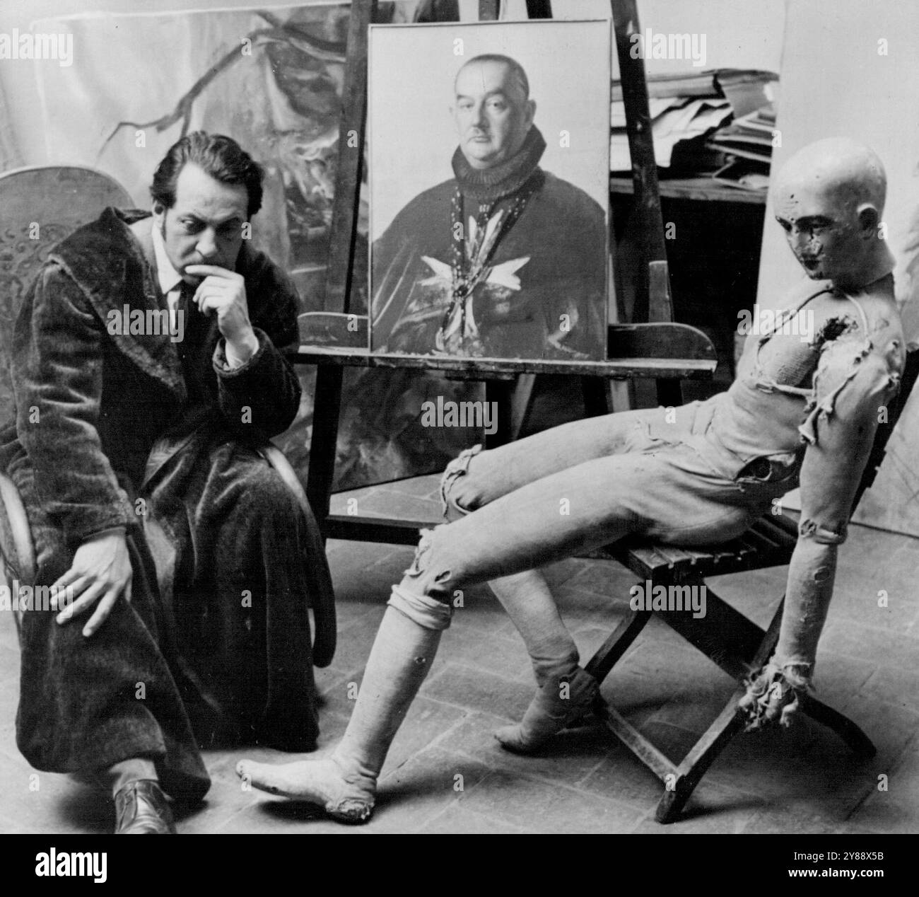 Tim For Thought -- Pietro Annigoni in This Florence Studio .Pietro ...