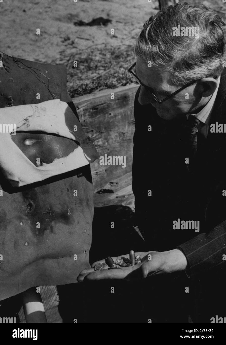 Bullet Proof Vest - War File (See Also Armour). September 28, 1943 ...