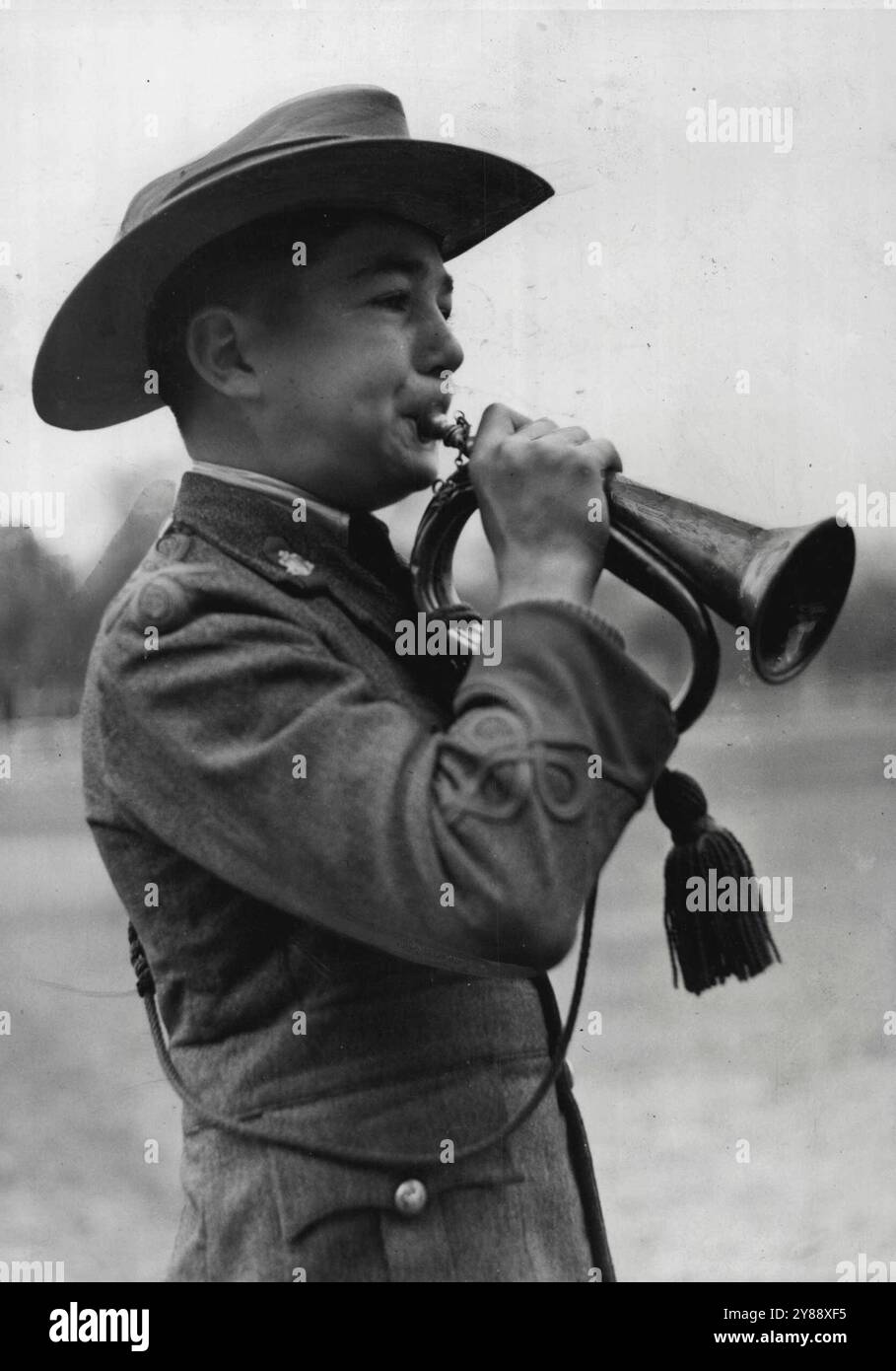 Black bugler hi-res stock photography and images - Alamy