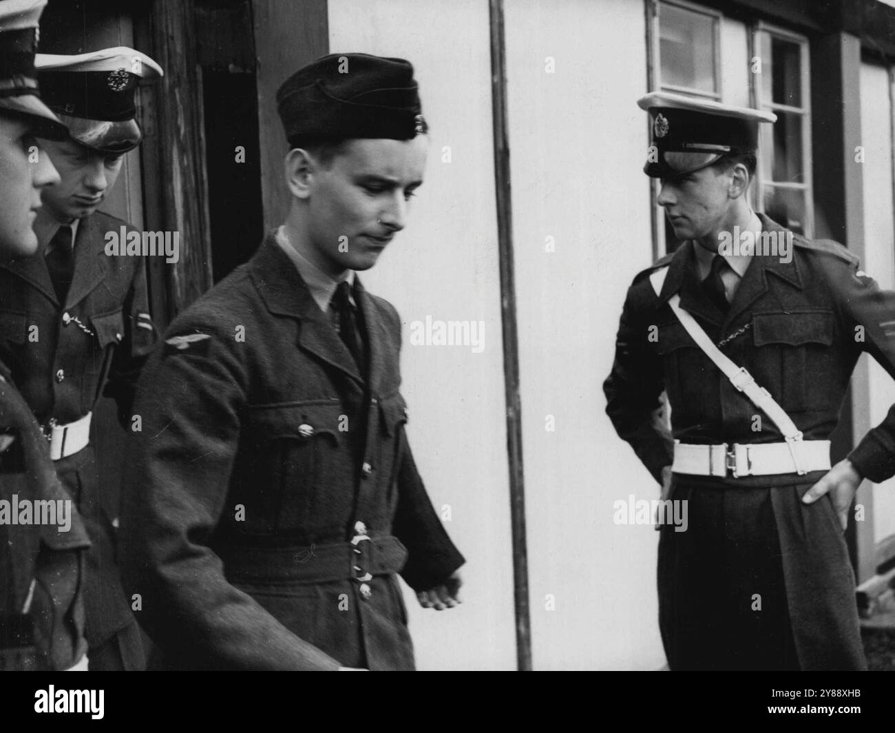 Aircraftsman on Court Martial Trial -- The 19 year-old R.A.F typist ...