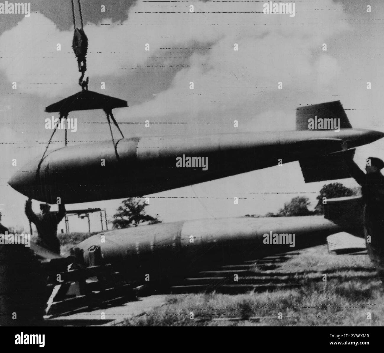 The first completely streamlined heavy bomb to be used during the war ...