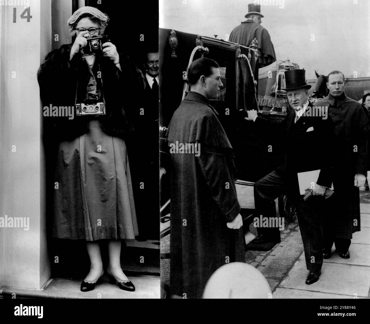 American Ambassador's Wife Records The Scene -- Mrs. Winthrop Aldrich ...