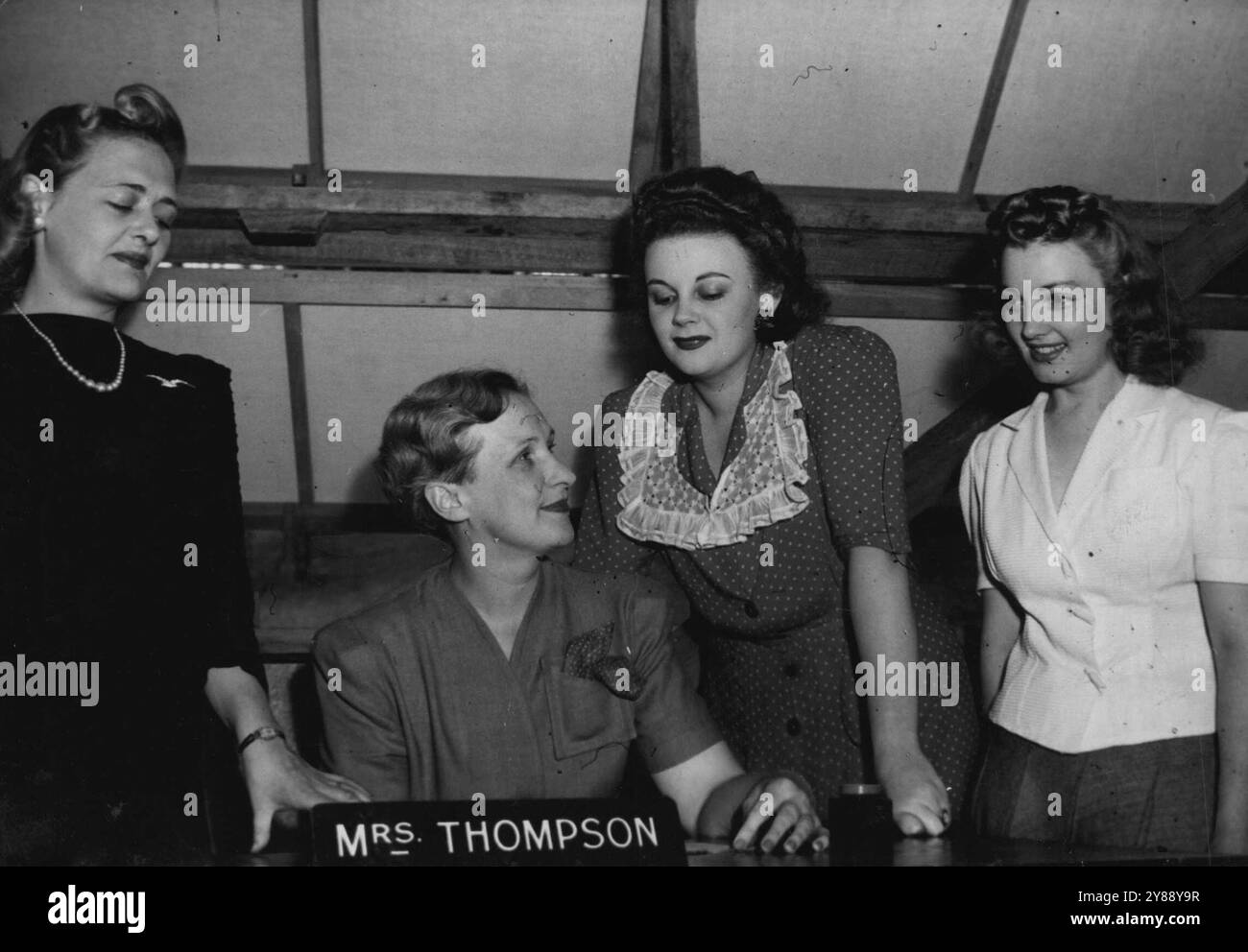Mrs. Dulcie Thompson Supervisor of Female Curlian Personnel with Joy ...