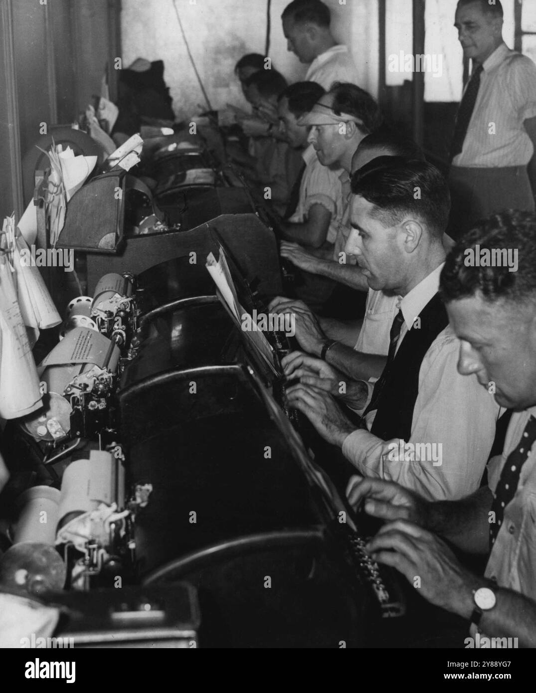 Teleprinter hi-res stock photography and images - Alamy