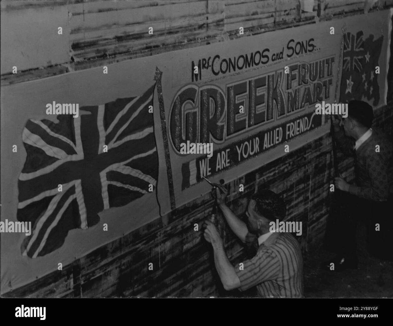 Anxious to avoid any national misconceptions Greek shopkeepers in ...