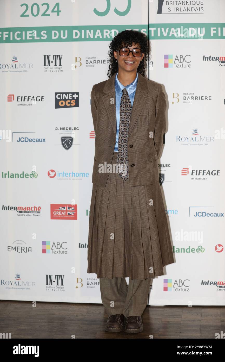 October 3, 2024, Dinard, Bretagne, France: PHOEBE CAMPBELL during the ...