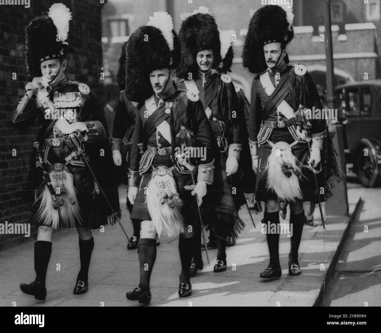 Gordon highlanders british regiments hi-res stock photography and ...