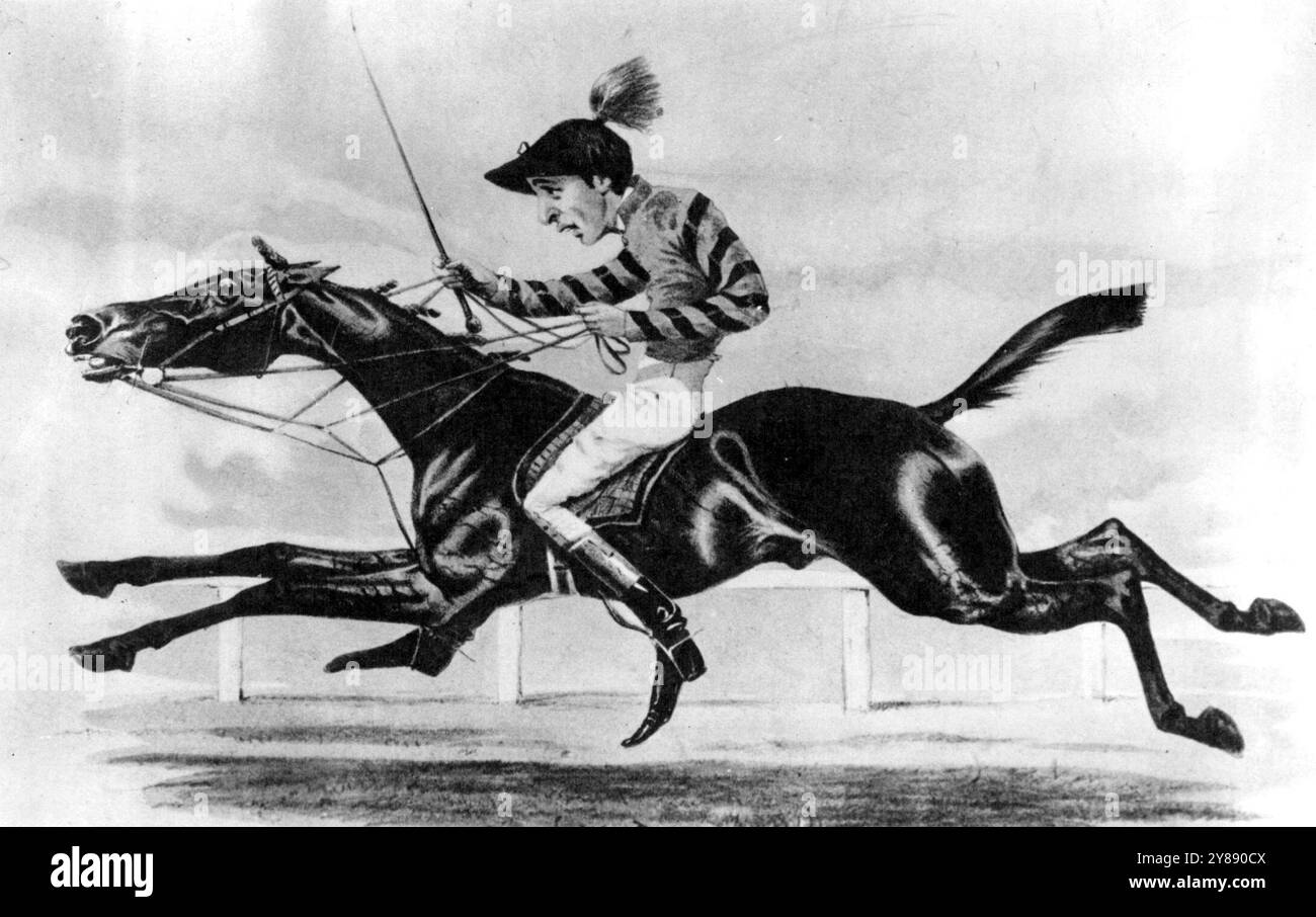 Fred ArcherThis is an artist's impression of the great English jockey ...