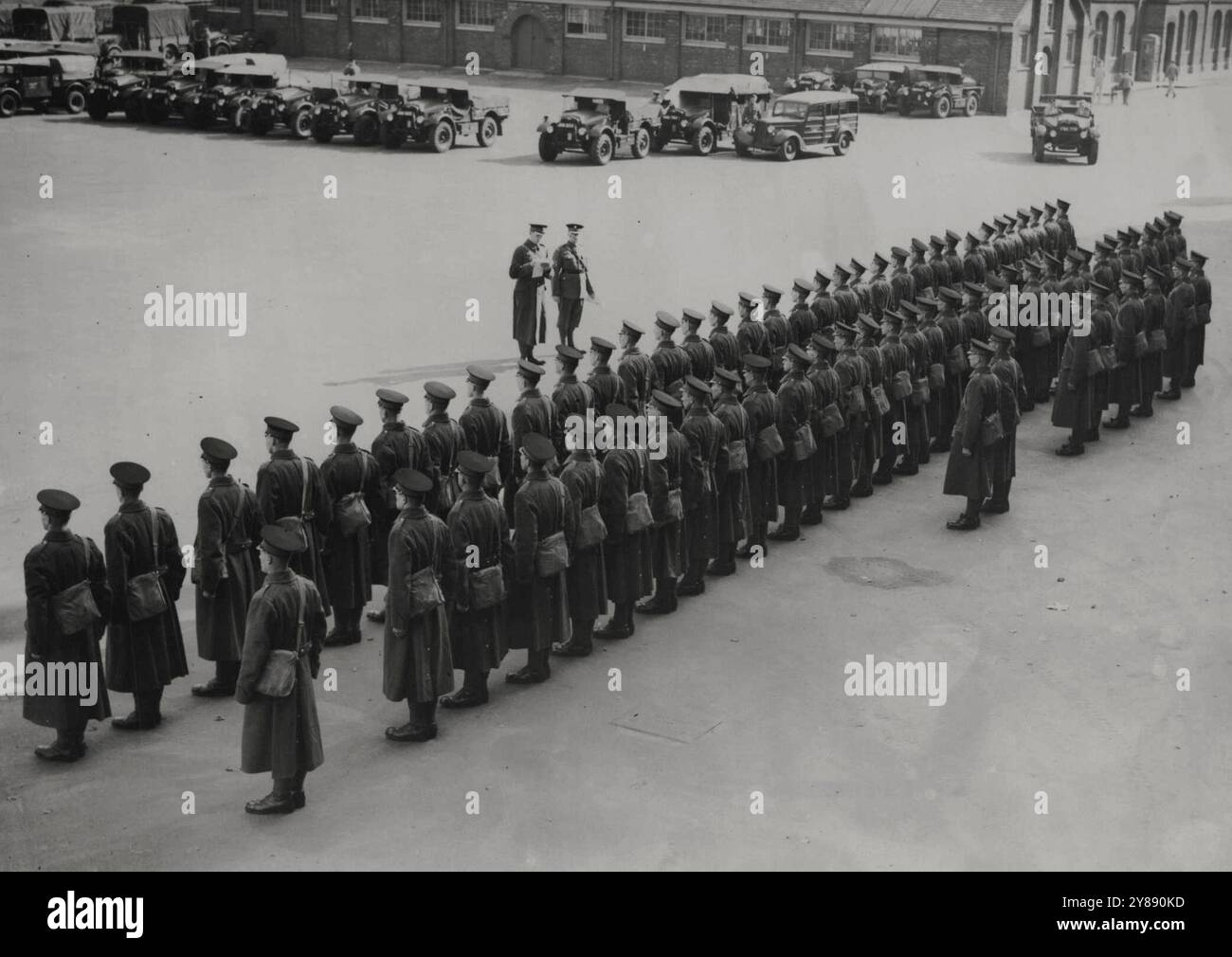Grenadier Guards Ready For Sudetenland Oarade At Chelsa Barracks -- A ...