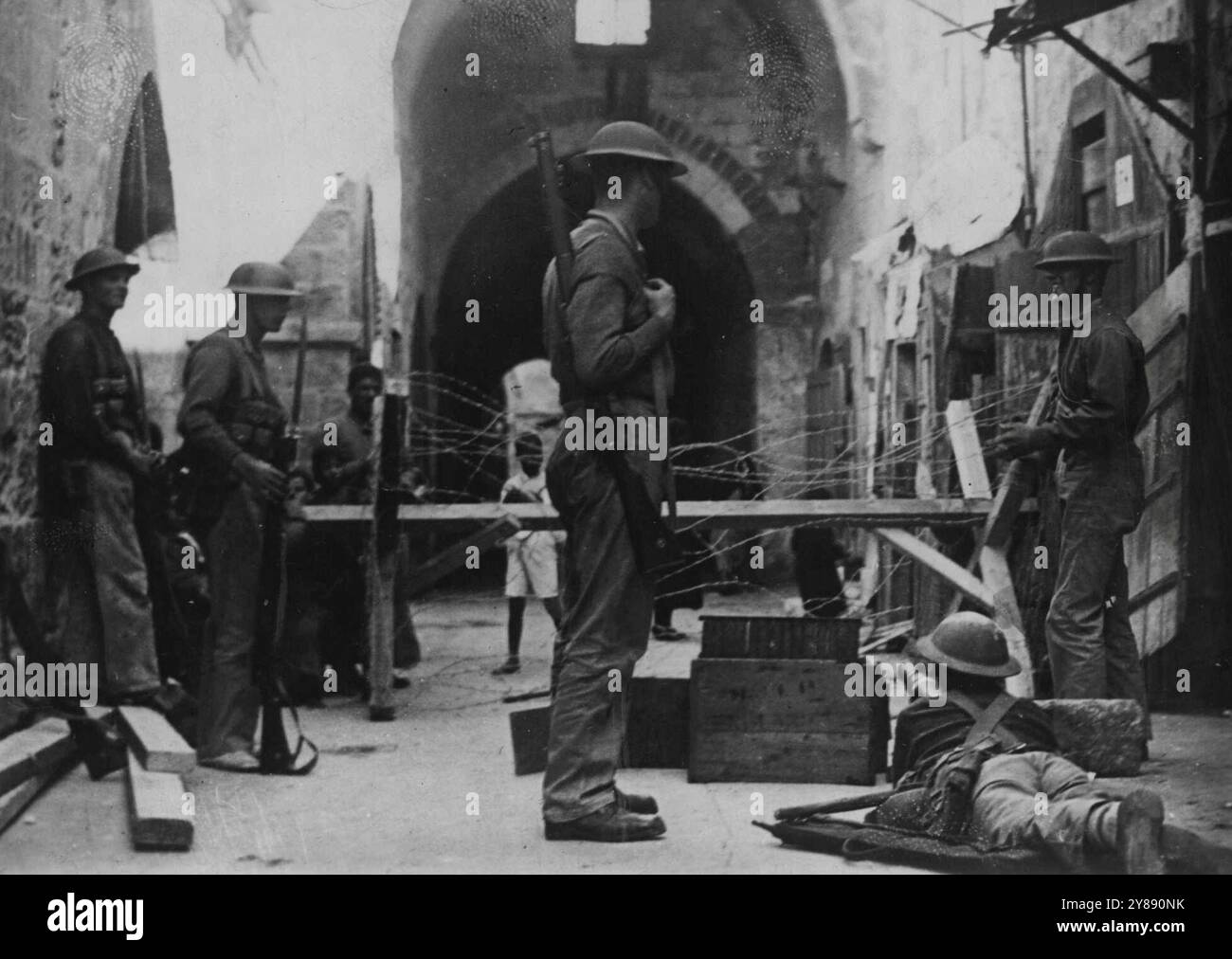 This picture was received from Germany to-day bearing this caption ...