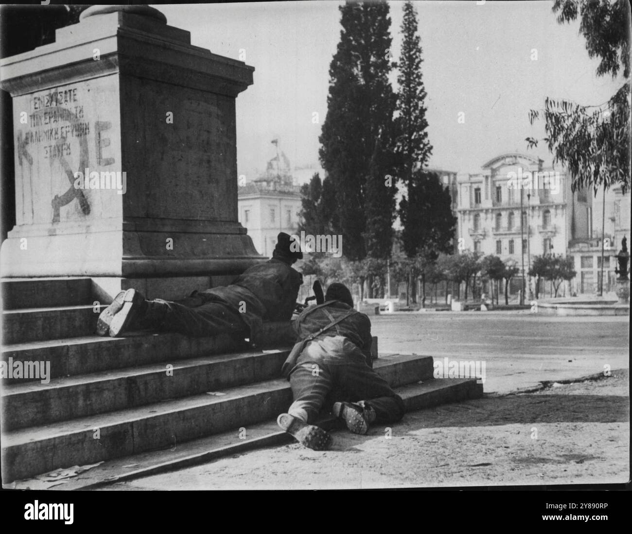 1944 greece athens hi-res stock photography and images - Alamy