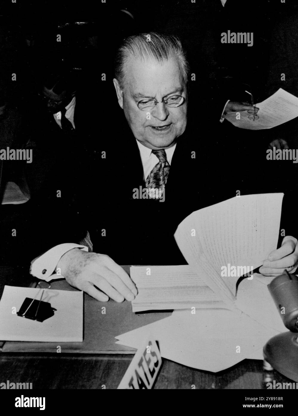 Warren r austin hi-res stock photography and images - Alamy