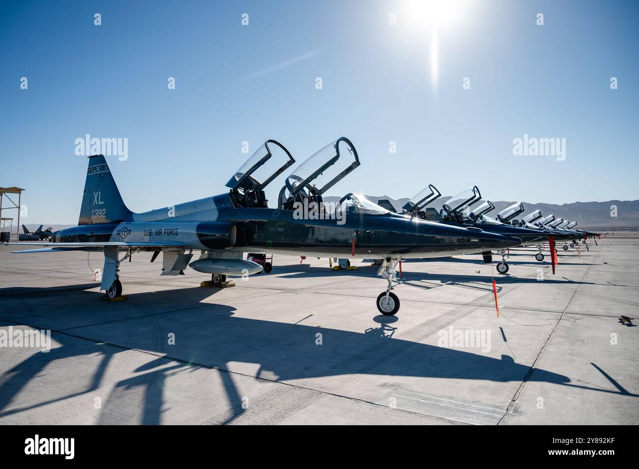 U.S. Air Force T-38 Talons assigned to the 87th Flying Training ...