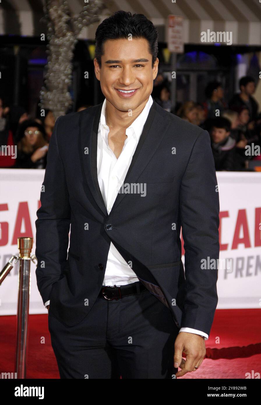 Mario Lopez at the World premiere of 'Hail, Caesar!' held at the ...