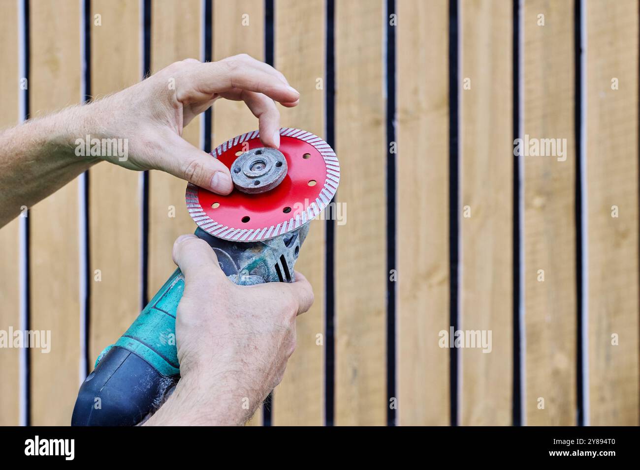 Cutting wheel with diamond blade for angle grinder for sawing stone ...