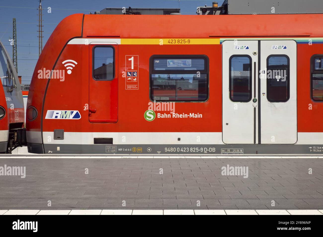 S-Bahn Rhein-Main of the Rhein-Main-Verkehrsverbund, abbreviated RMV ...