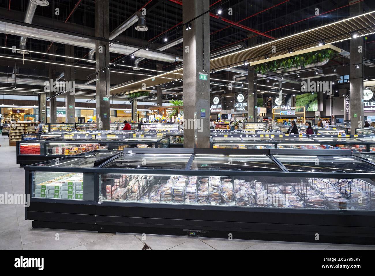 Huge hall for fresh produce, Winners, supermarket, Tribeca Mall ...