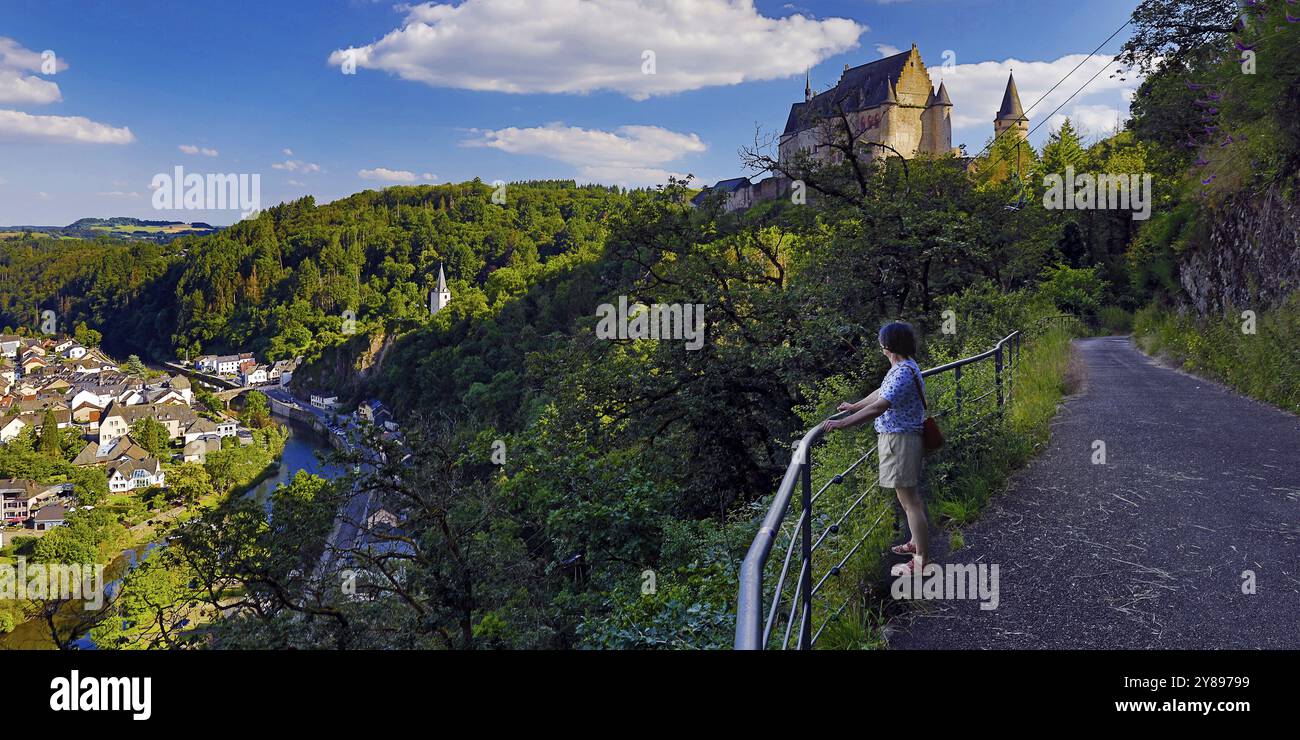 Part castle vianden hi-res stock photography and images - Alamy