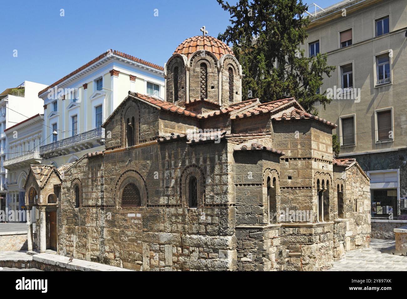 Church panagia kapnikarea athens hi-res stock photography and images ...