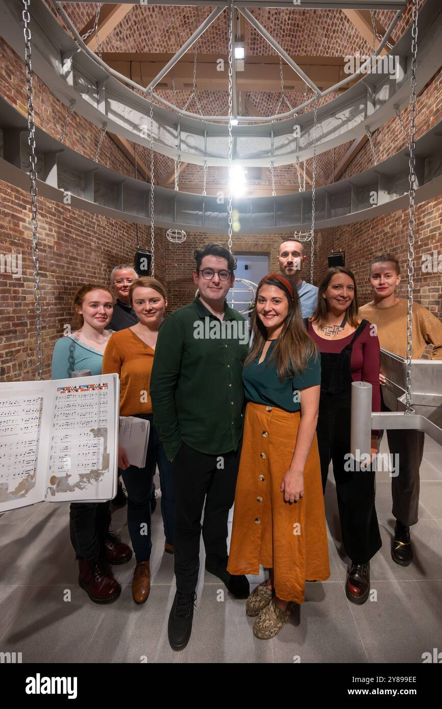 London, UK, 3rd October 2024, A collaboration between artists Holly ...