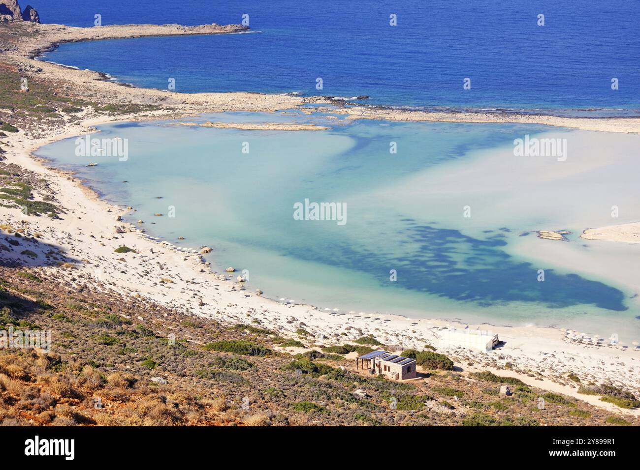 The Balos Lagoon in Crete, Greece, Europe Stock Photo - Alamy