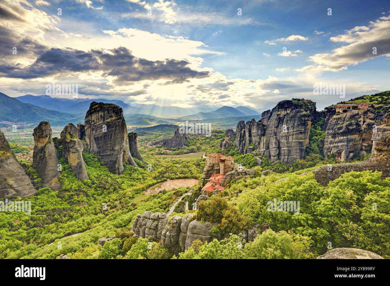 Monasteries on the top of Giant rocks seem miraculous and make Meteora ...