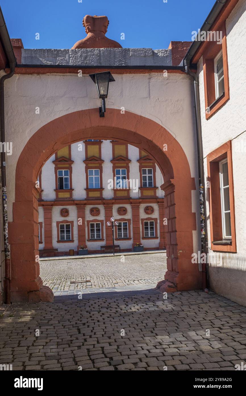 Old Bayreuth Castle in Bavaria, Germany, Europe Stock Photo - Alamy