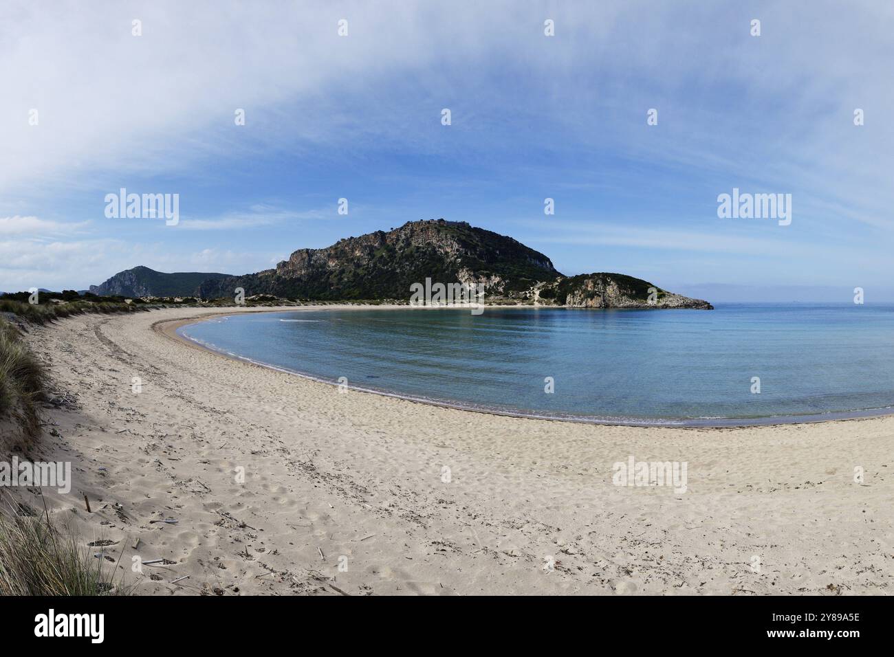 The amazing Voidokoilia beach in Messinia, Greece, Europe Stock Photo ...