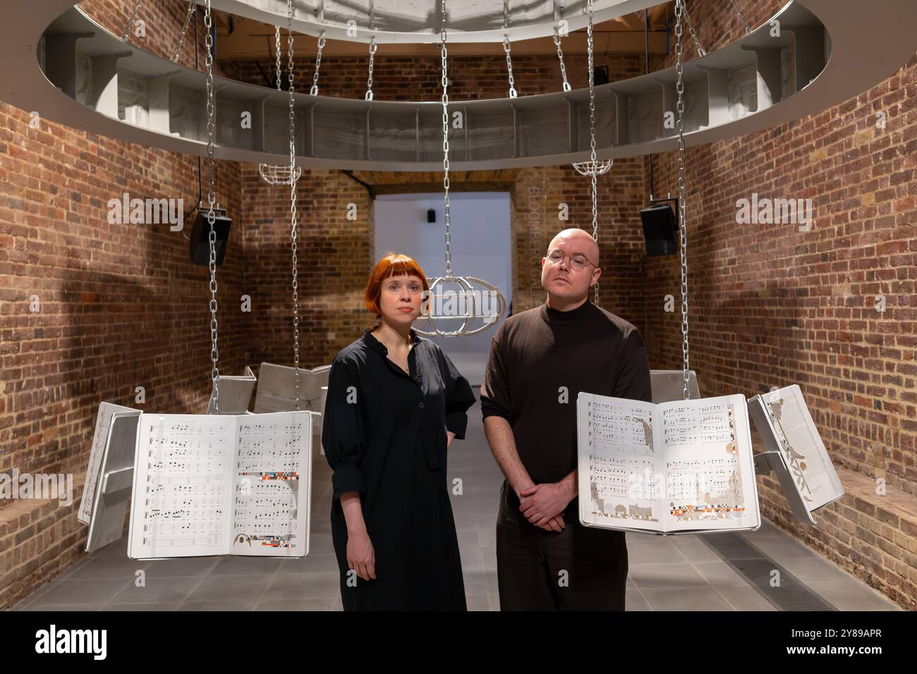 London, UK, 3rd October 2024, A collaboration between artists Holly ...