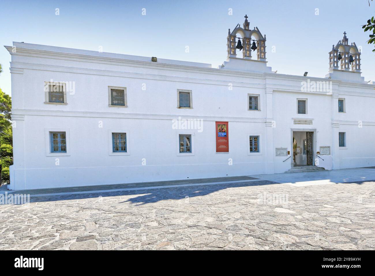 The Monastery of Panagia Ekatontapiliani in Paroikia of Paros, Greece ...