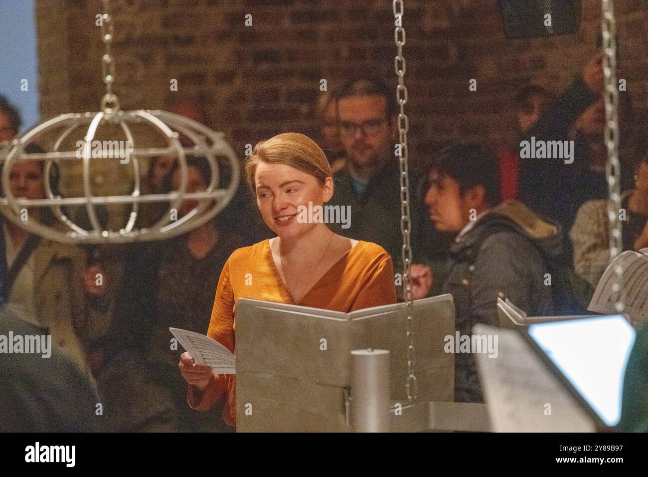 London, UK, 3rd October 2024, A collaboration between artists Holly ...
