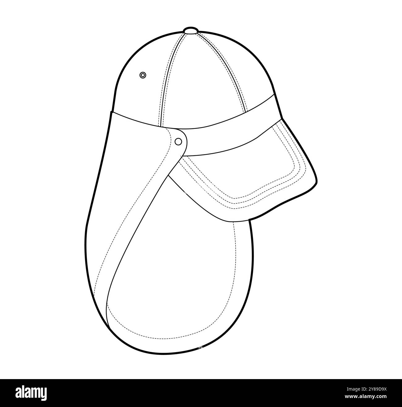 Skate Sahara Cap Hat. Summer Head Fashion accessory clothing technical ...