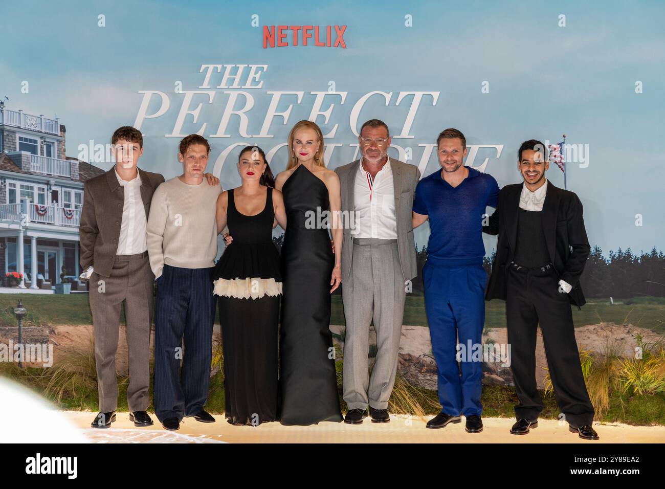 The Perfect Couple Netflix Series premiere Featuring: Sam Nivola, Billy ...