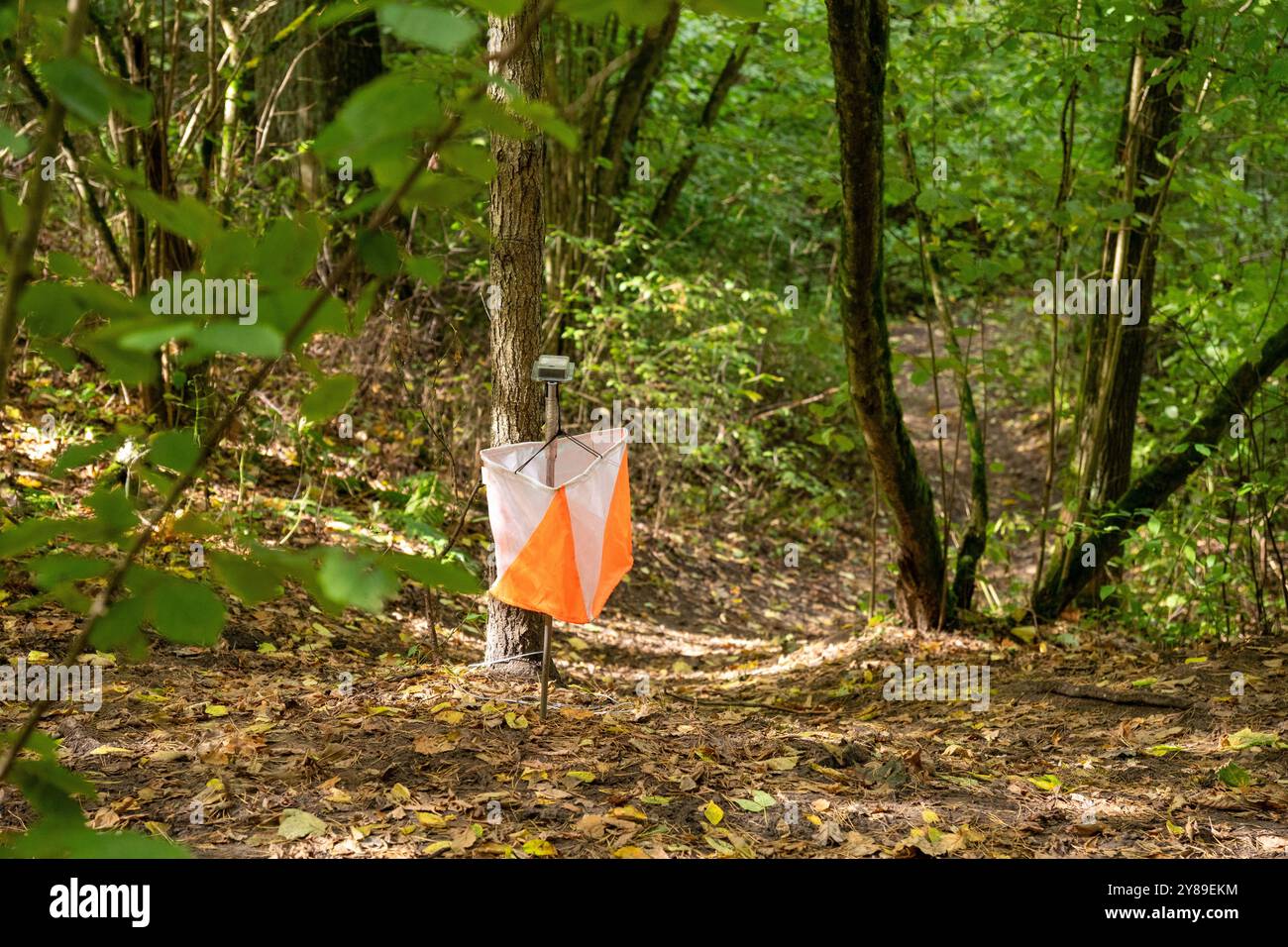 Orienteering. Control point Prism and electric composter for ...