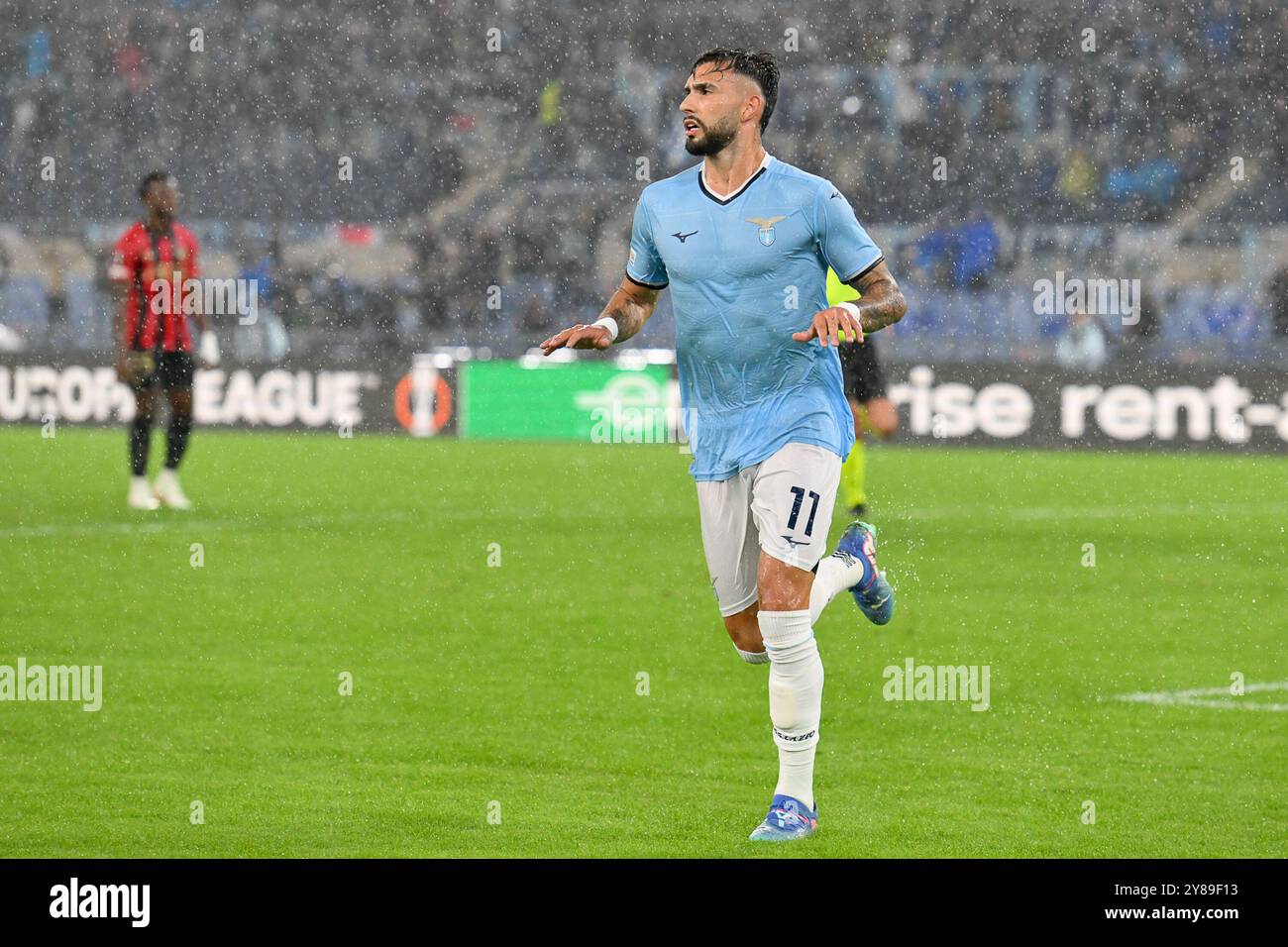 3th Oct 2024, Stadio Olimpico, Roma, Italy; Uefa Europa League Football; Lazio versus Nice ...