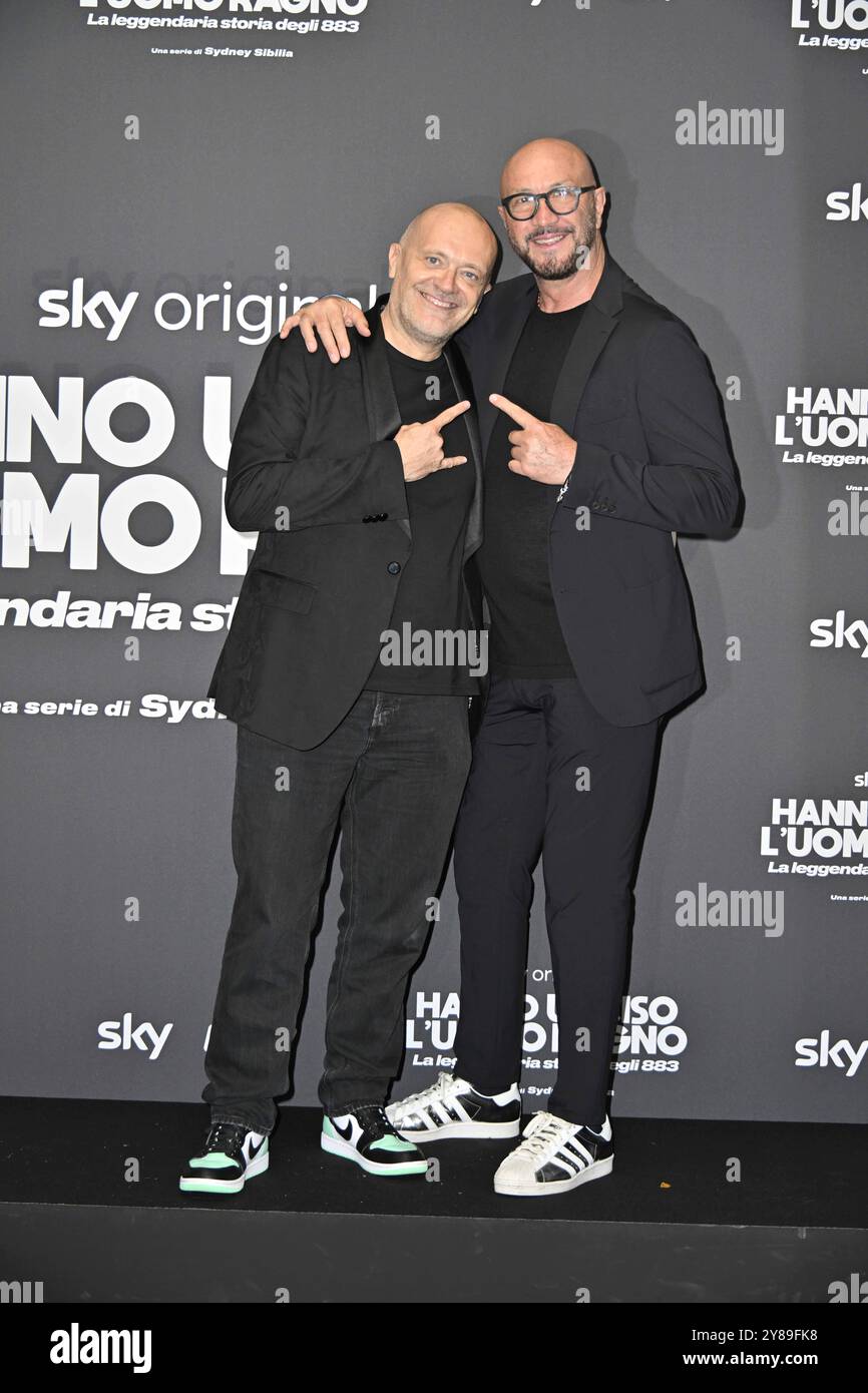 Milan, Photocall of the presentation event of Hanno Ucciso l'Uomo Ragno ...