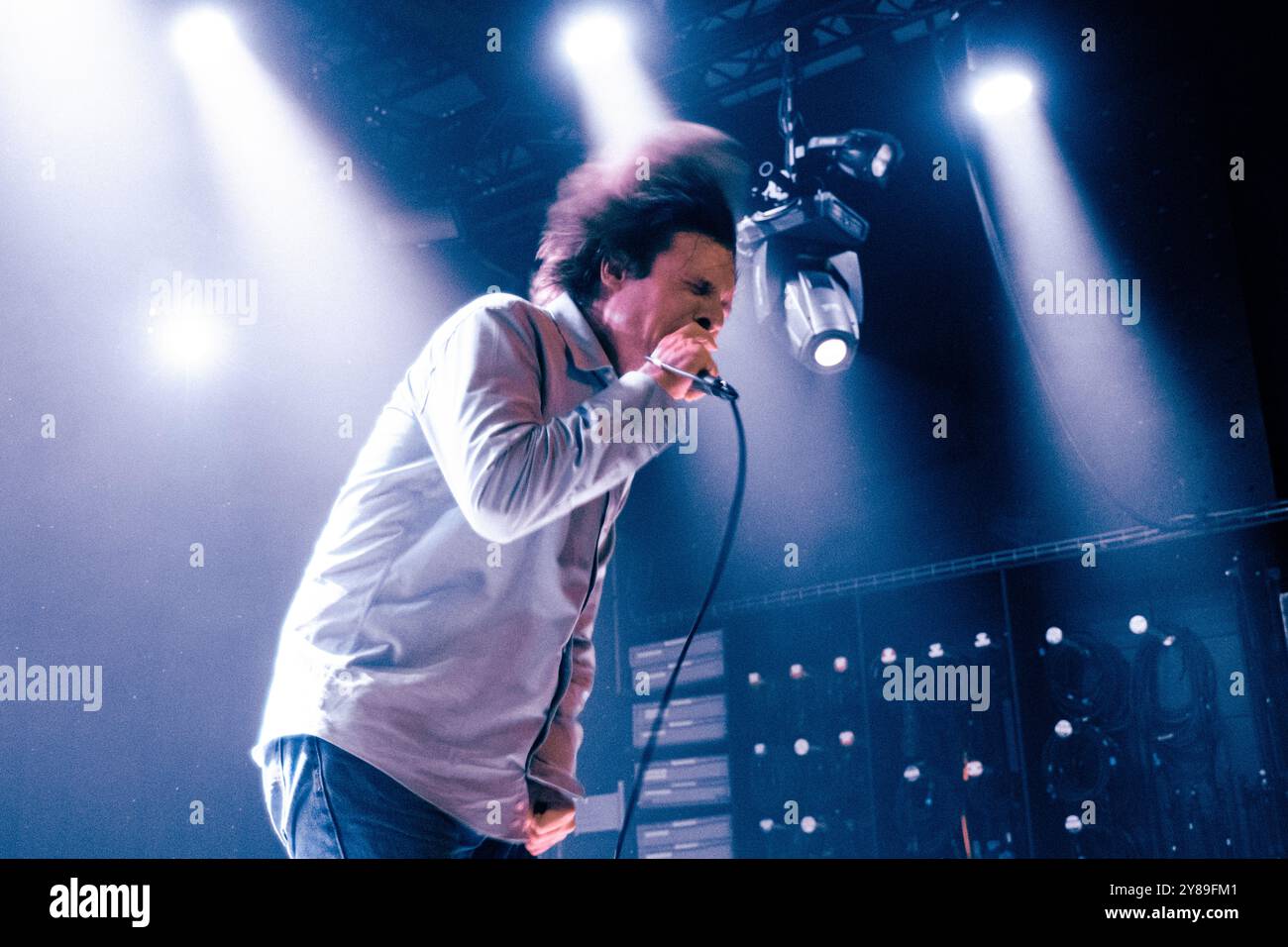 Copenhagen, Denmark. 02th, October 2024. The American singer John Maus ...