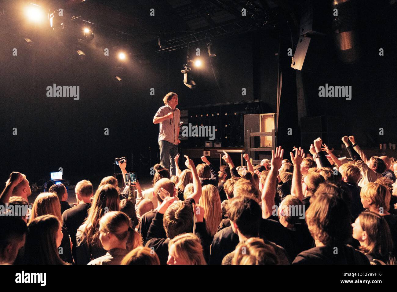 Copenhagen, Denmark. 02th, October 2024. The American singer John Maus ...