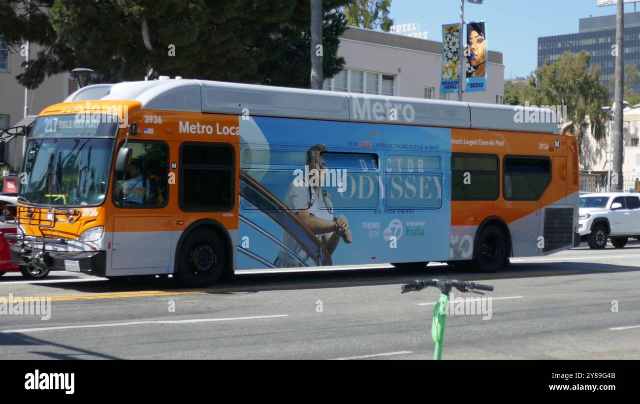 Los Angeles, California, USA 26th September 2024 Doctor Odyssey Bus on ...