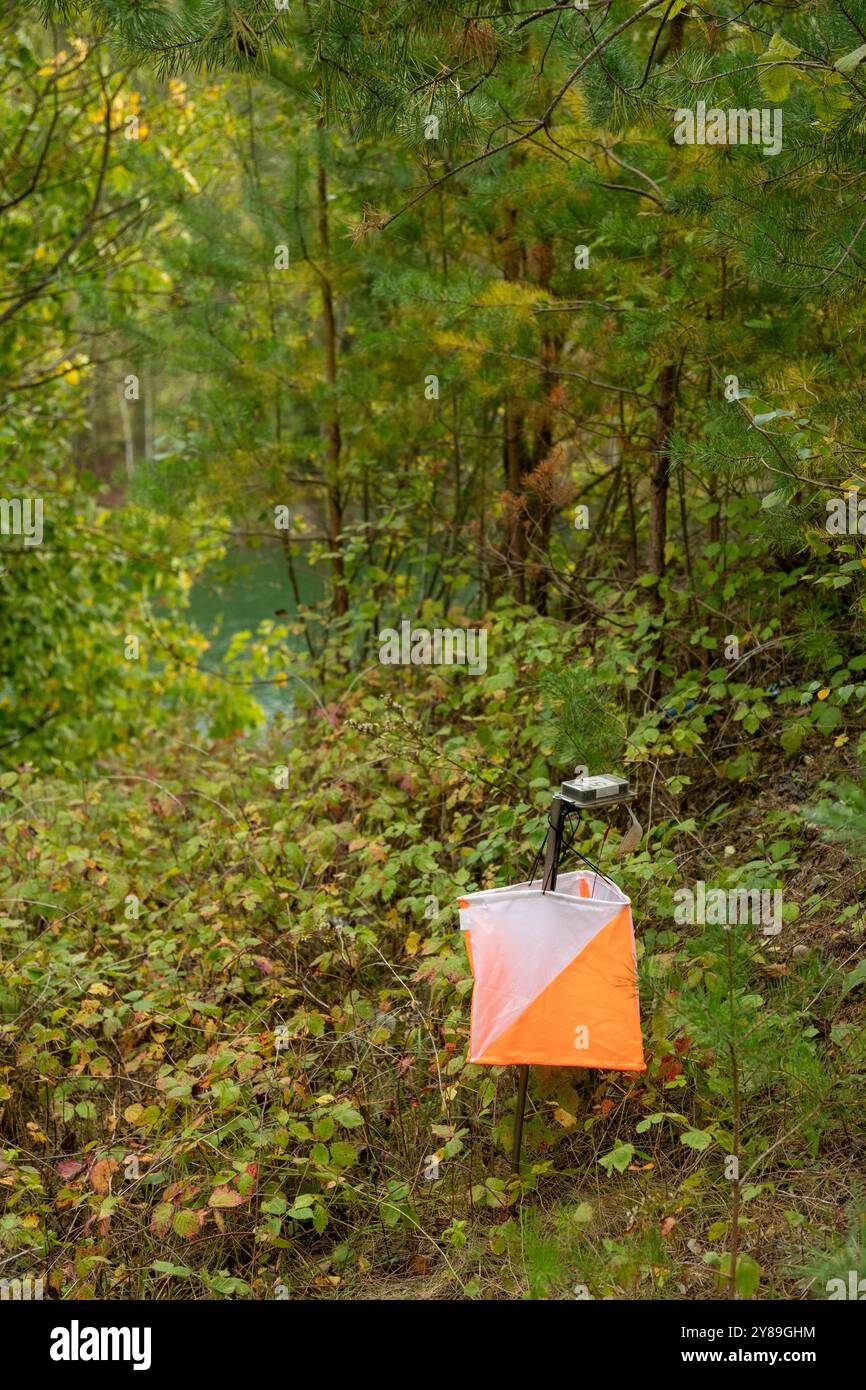Orienteering. Control point Prism and electric composter for ...