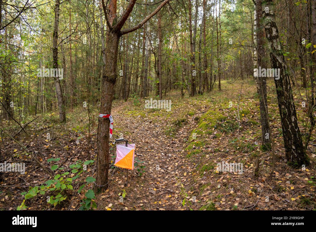 Orienteering. Control point Prism and electric composter for ...