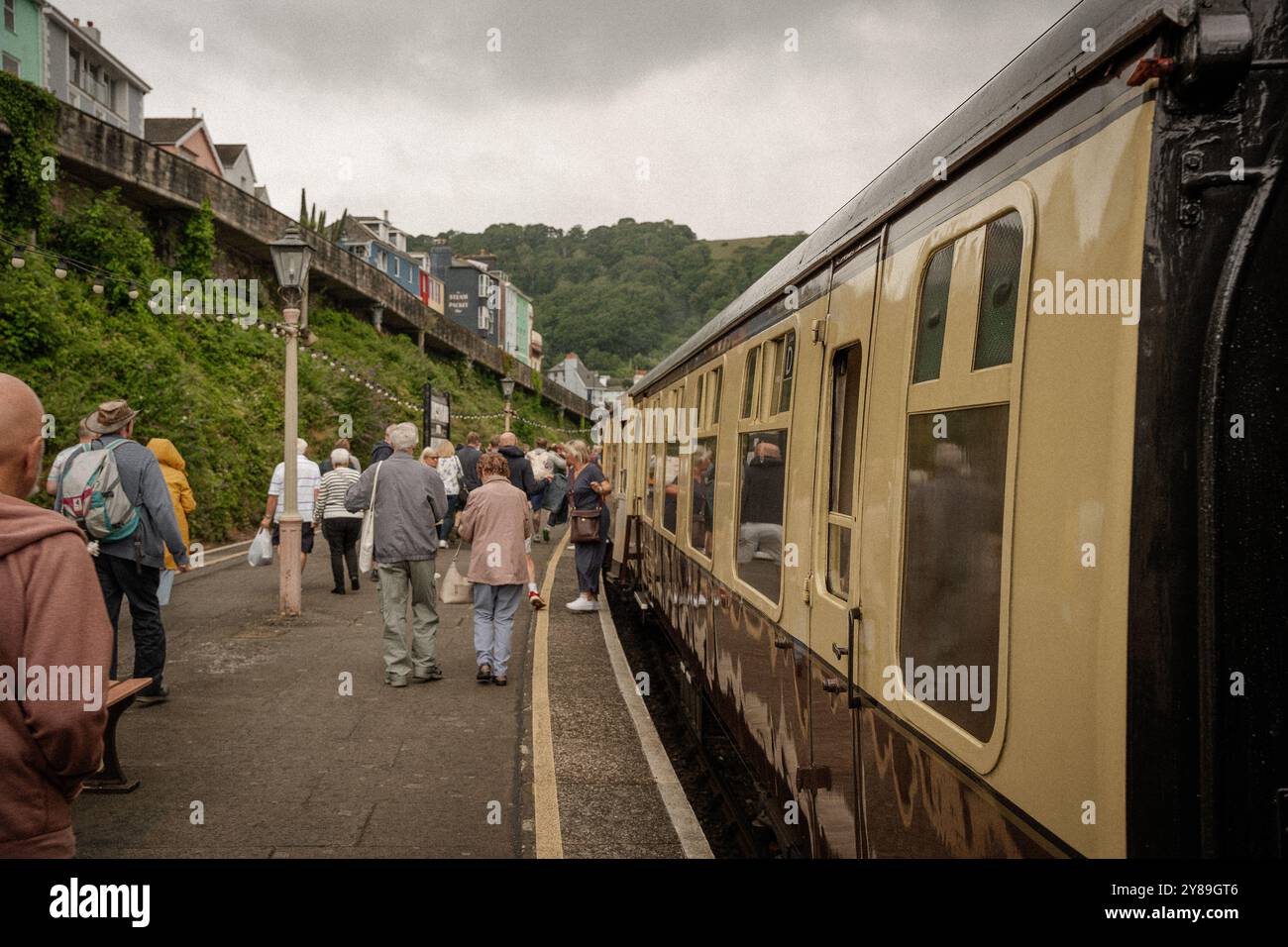 Dartmouth Steam Railway Devon Stock Photo - Alamy