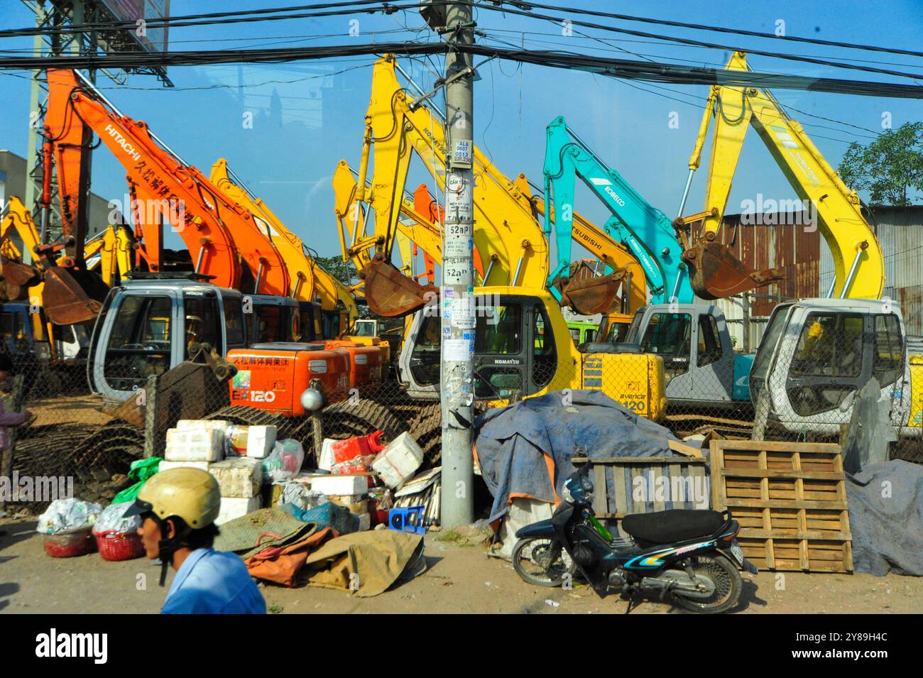 construction industry and construction symbol, industry for building ...