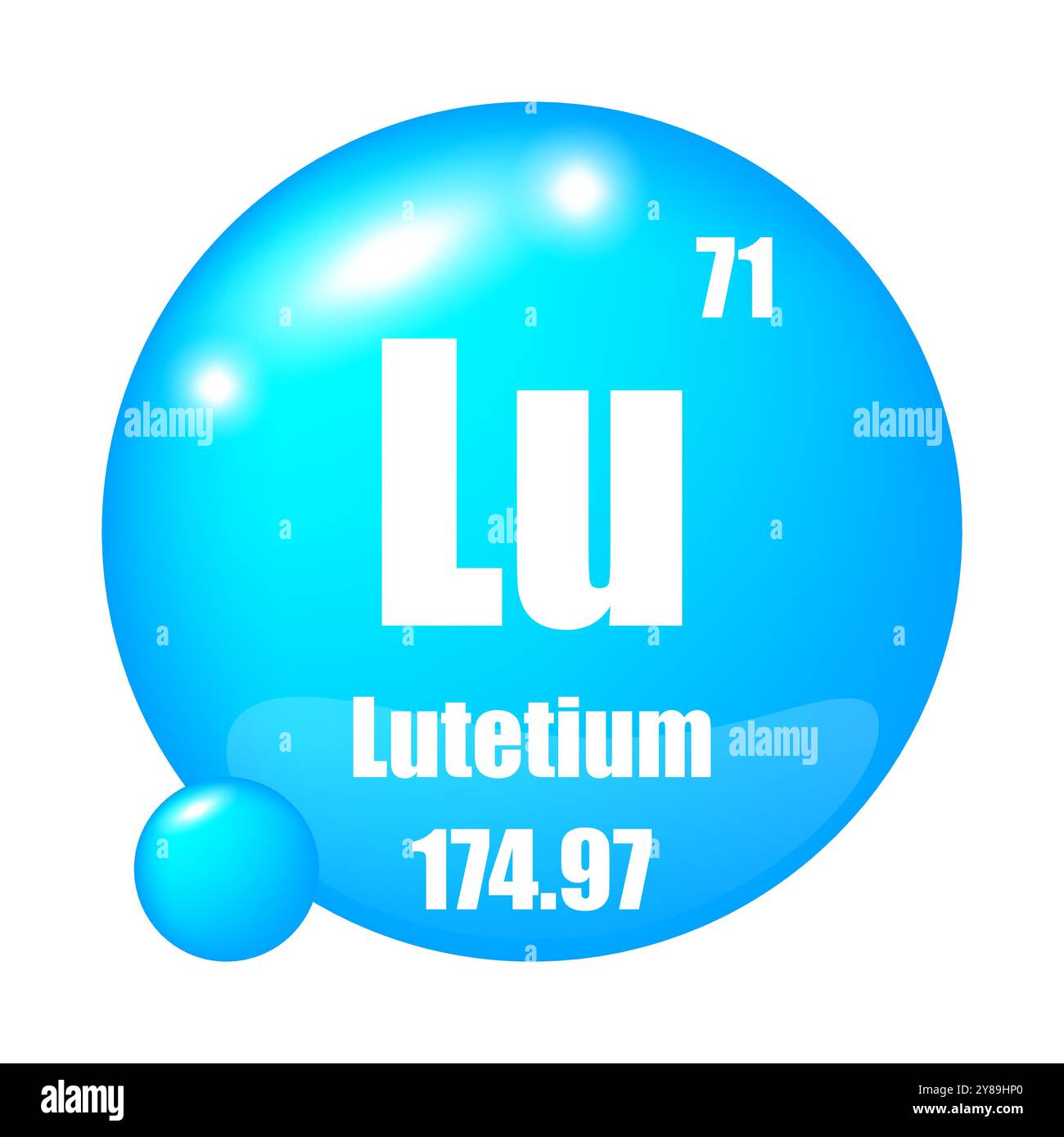 Atomic number 71 Stock Vector Images - Alamy