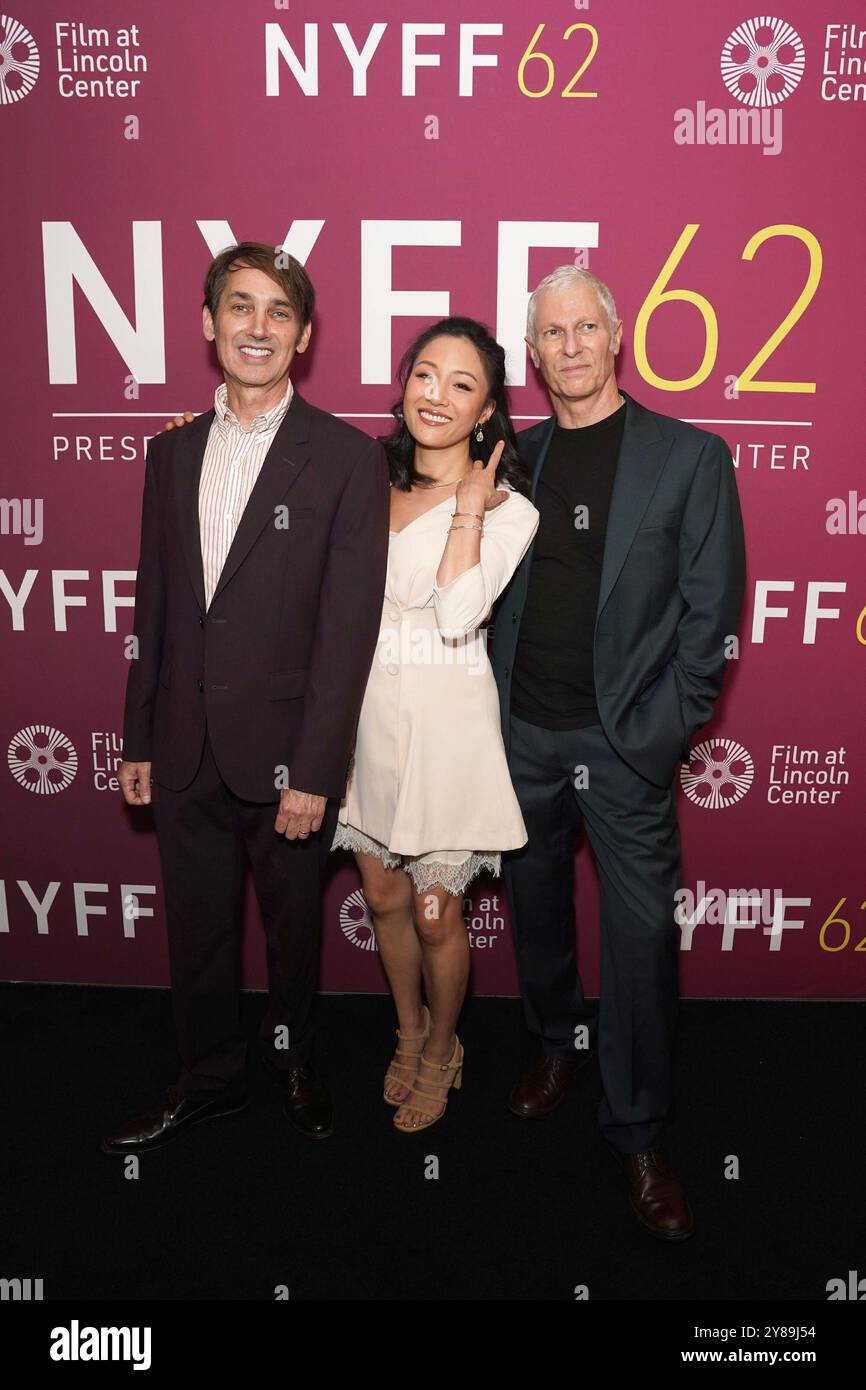 Scott McGehee, Constance Wu, David Siegel at arrivals for The 62nd New ...
