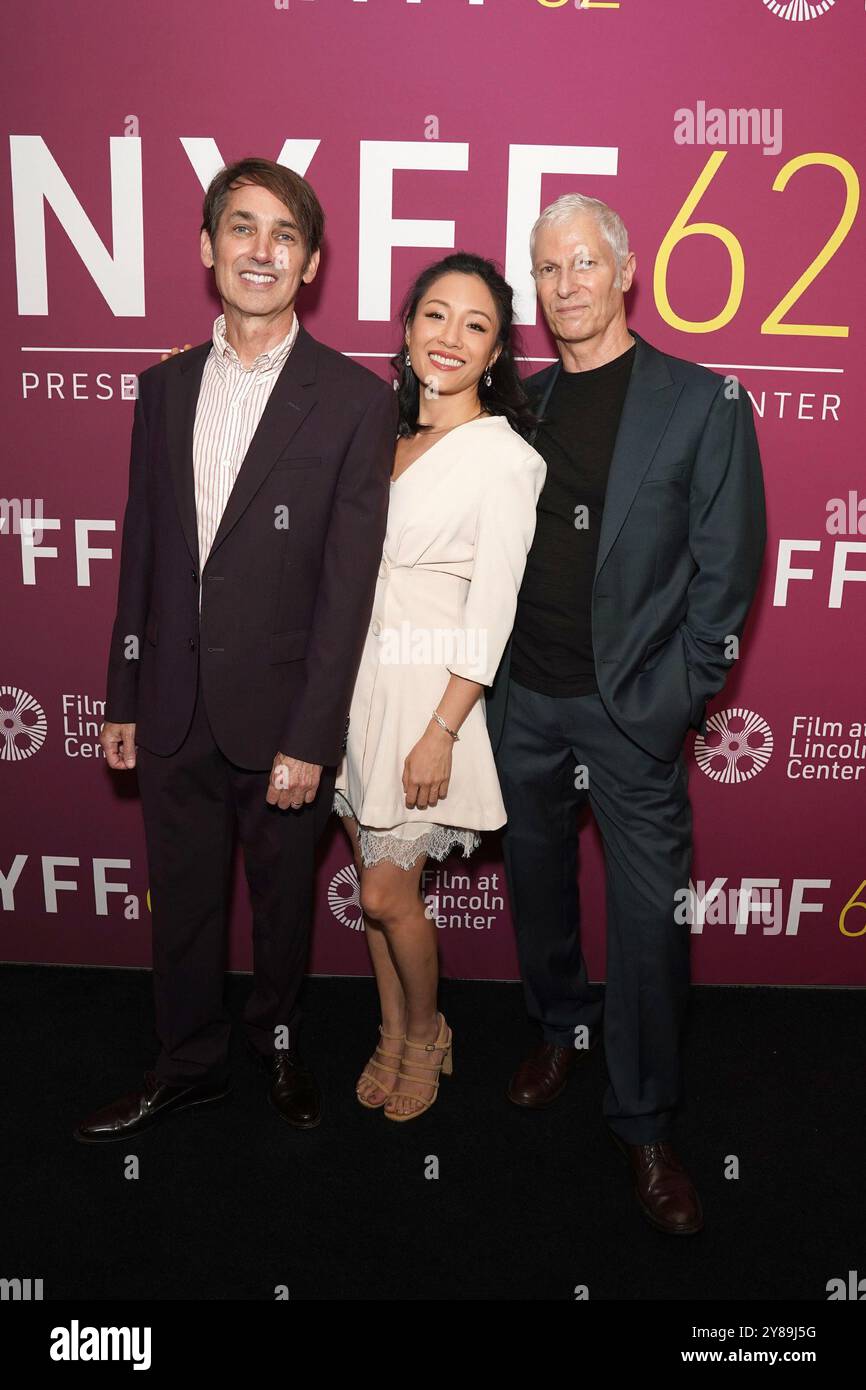 Scott McGehee, Constance Wu, David Siegel at arrivals for The 62nd New ...